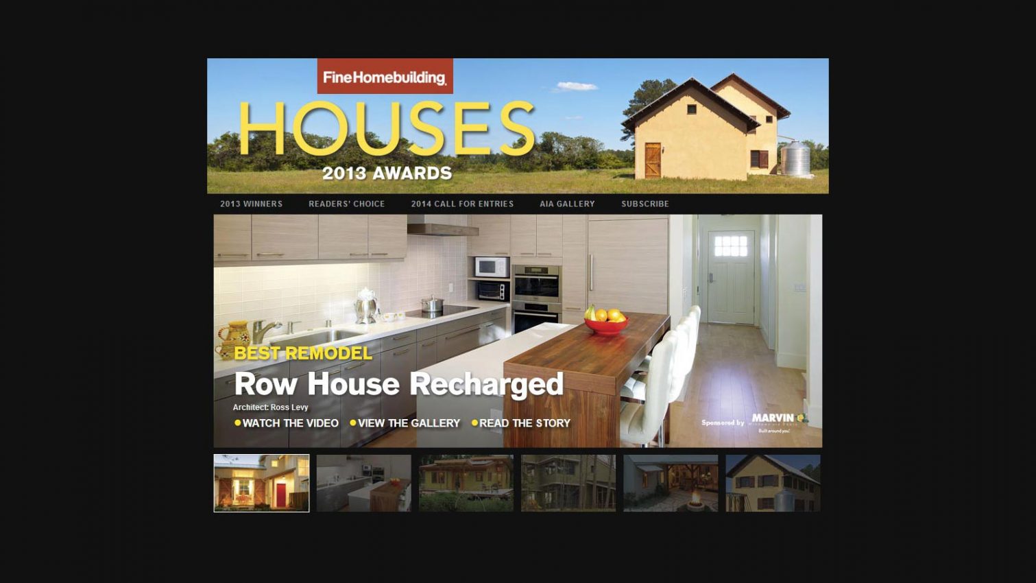 Fine Homebuilding - ReModel of the Year - Levy Art + Architecture