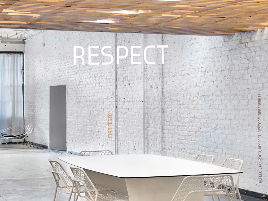 MANIFESTO: Respect - Levy Art + Architecture